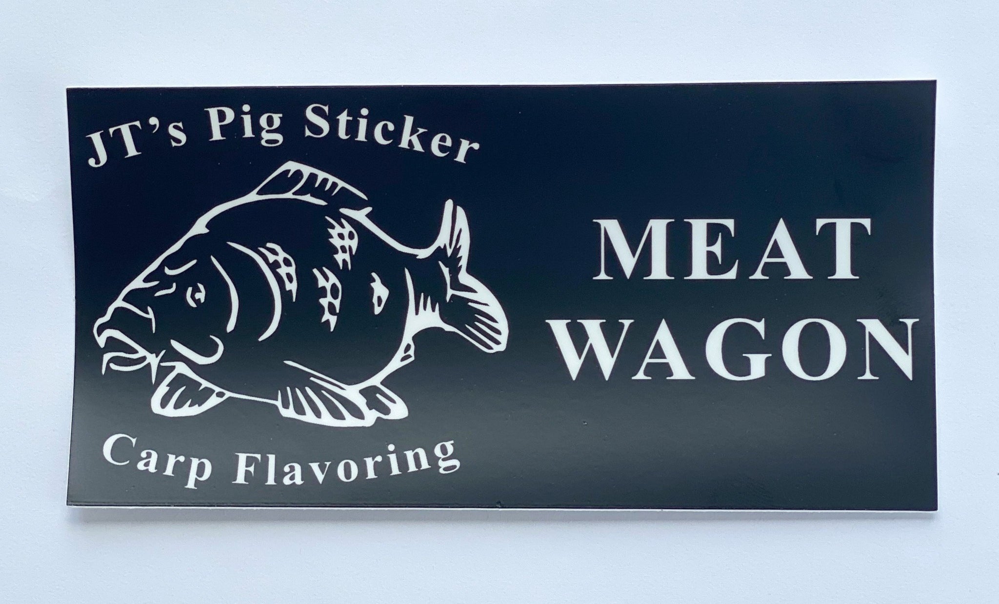Scooter Sticker – JT's Pig Sticker Carp Flavoring
